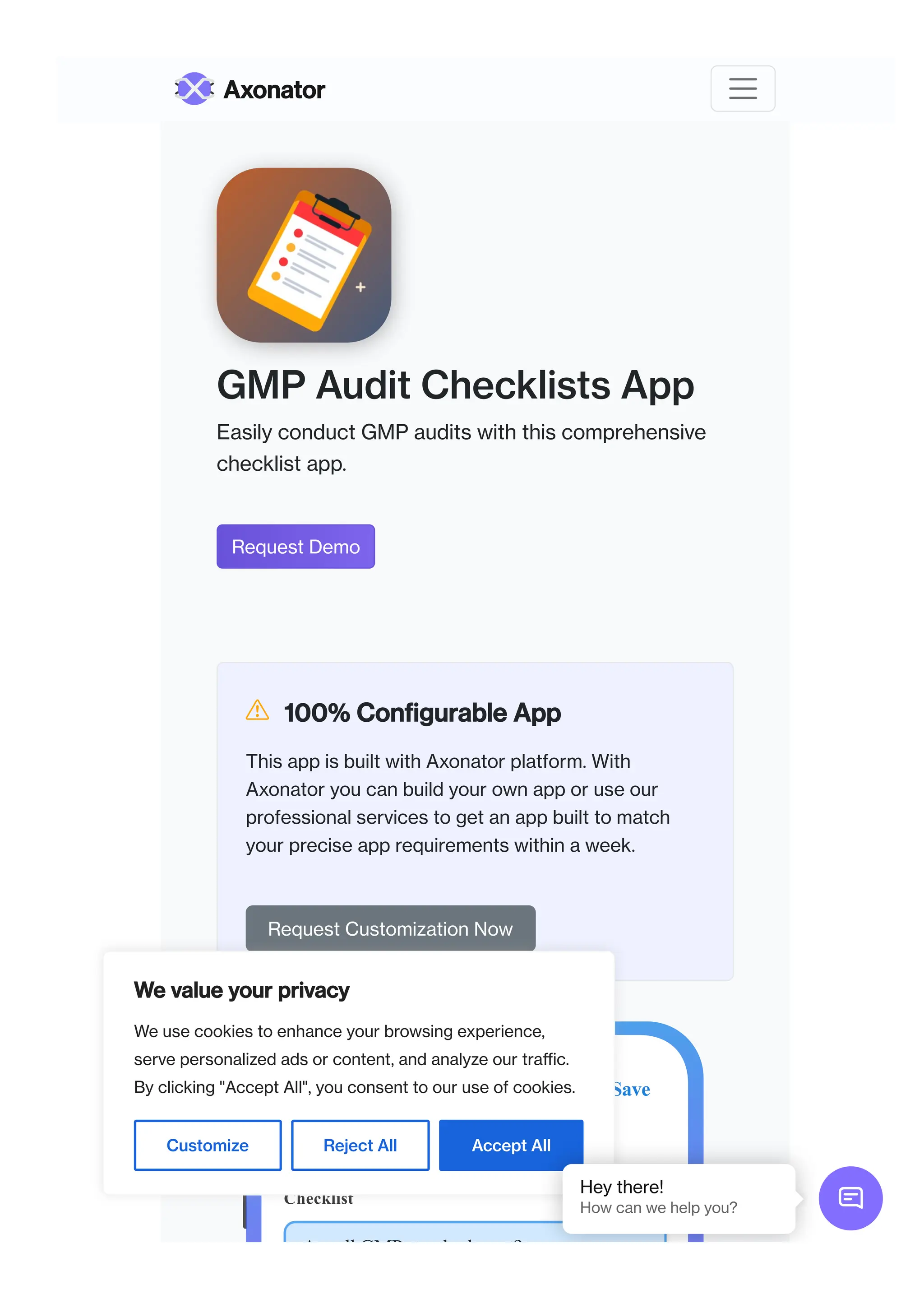 GMP Audit Checklists App Easily conduct GMP audits with this ...