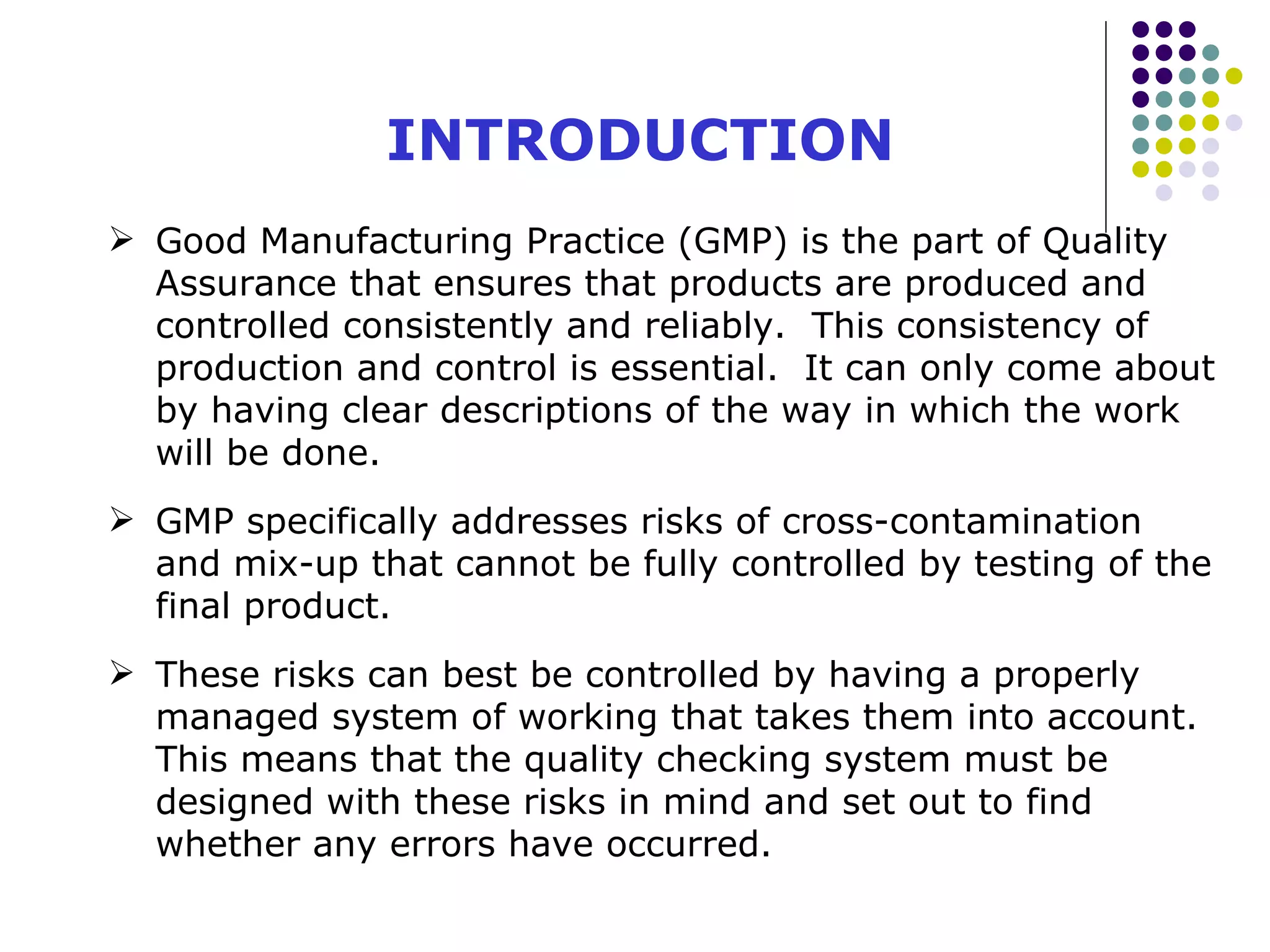 Gmp Auditor Training Course | PPT