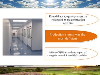 Microbial Challenges in Pharmaceutical Manufacturing Facilities | PPT