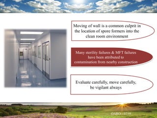 Microbial Challenges in Pharmaceutical Manufacturing Facilities | PPT