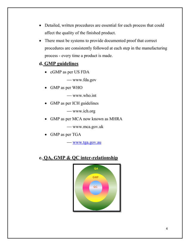 GMP CGMP .pdf | Pharmaceutical Industry | Industries