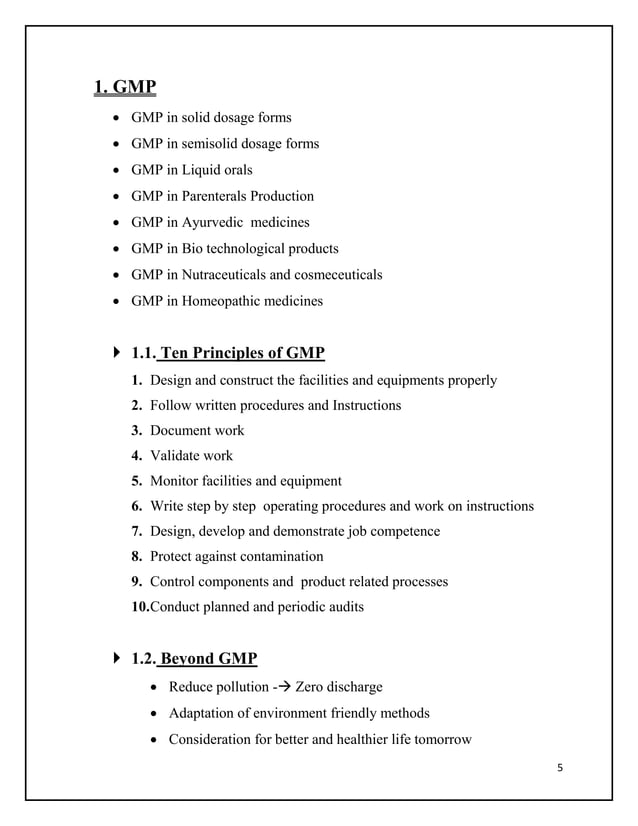 GMP CGMP .pdf | Pharmaceutical Industry | Industries