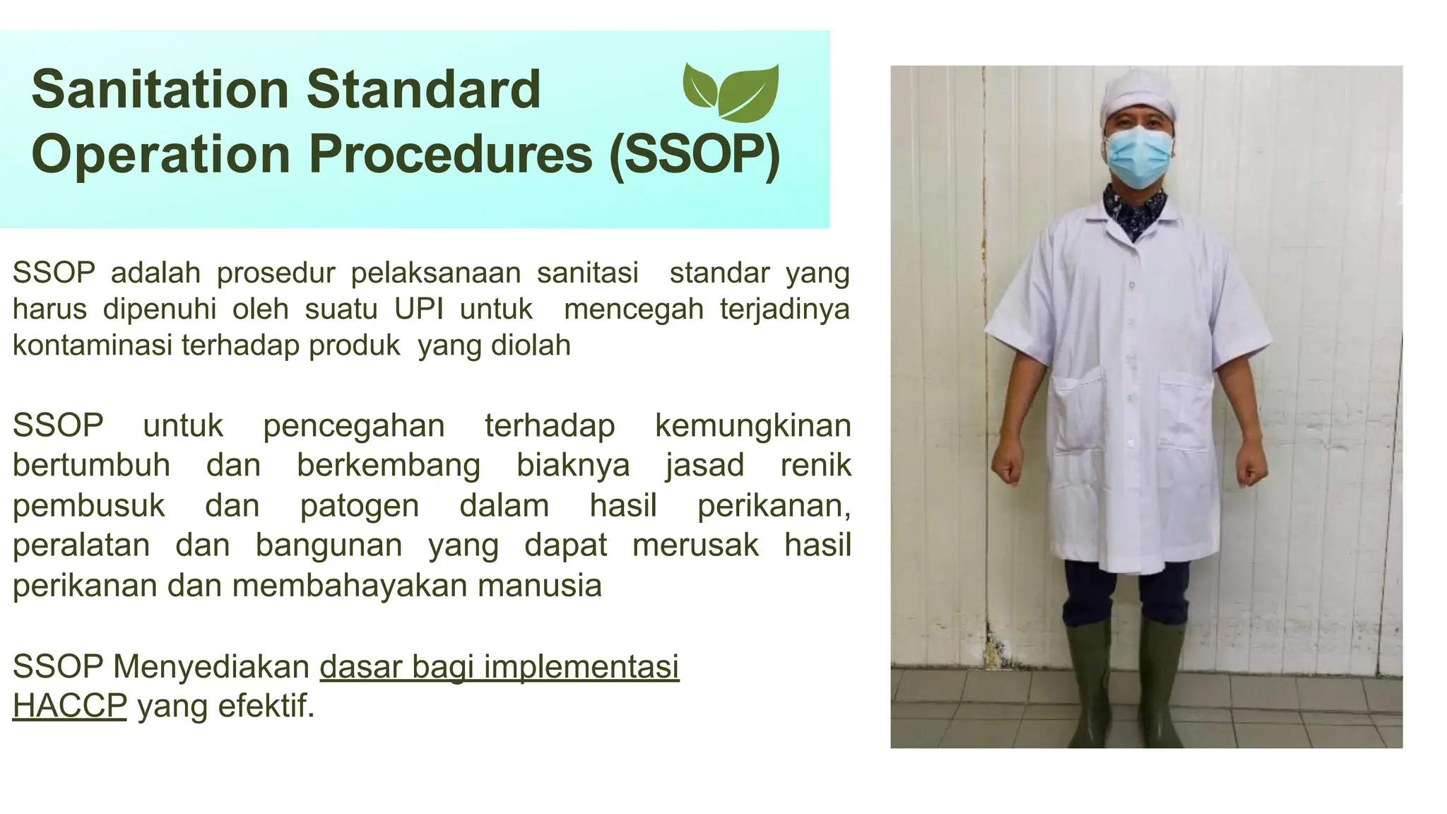 GMP dan SSOP Kota Semarang materi sosliasosasi | PDF