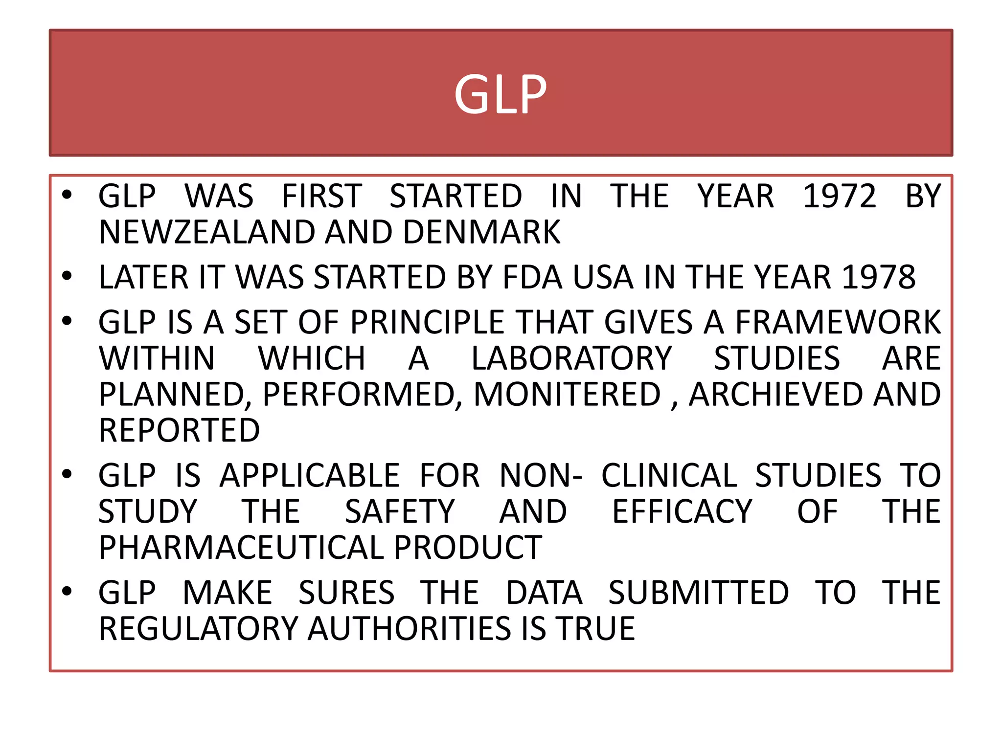 Gmp, glp, iso 9000, import | PPTX