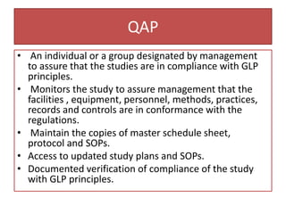 Gmp, glp, iso 9000, import | PPTX