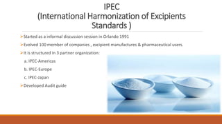 Harmonization,GMPs and validation | PPT