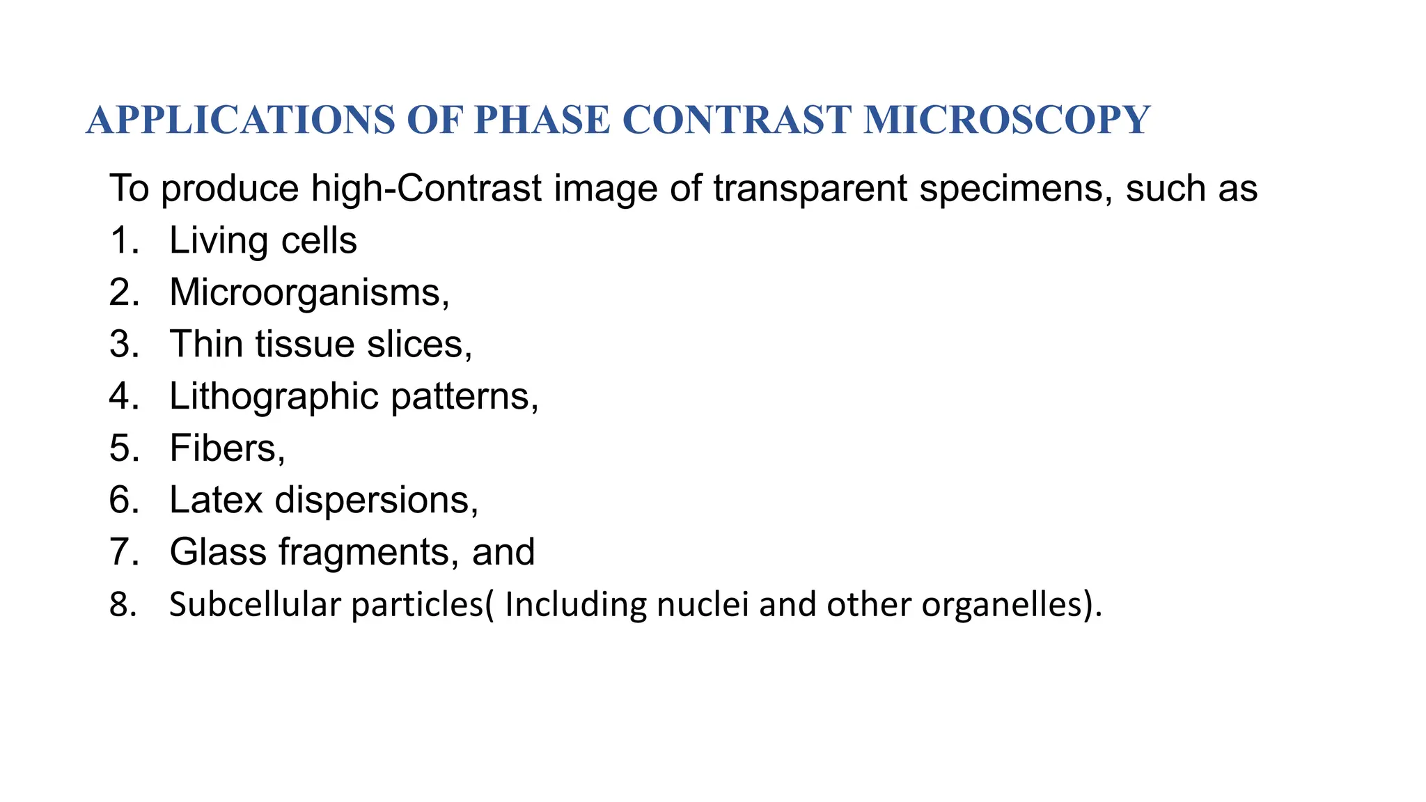 phase contrast microscope in general MB. | PDF