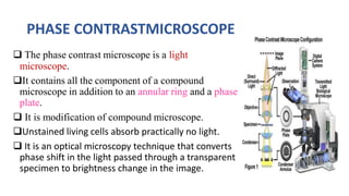 phase contrast microscope in general MB. | PDF