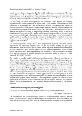 Gmp inspection for medicinal product | PDF