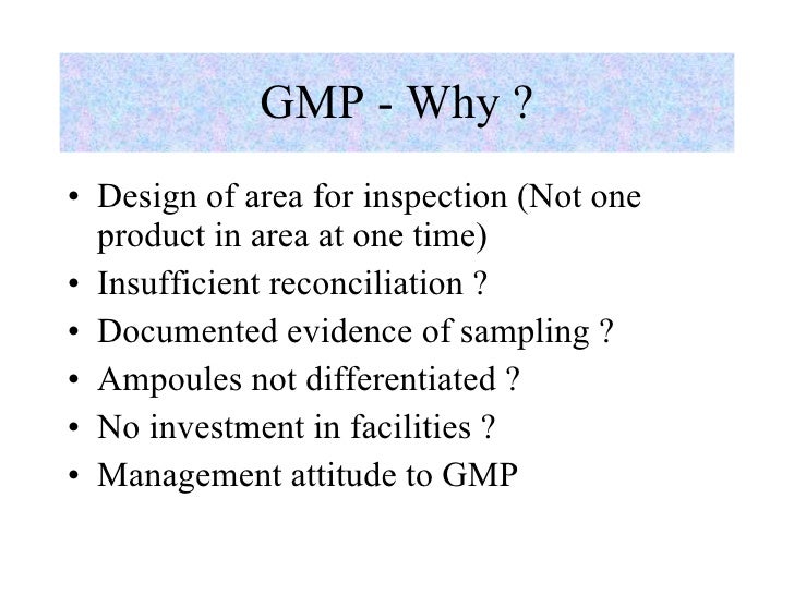 GMP Introduction