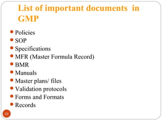 Gmp & its implementation sahil | PPT