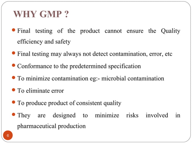 Gmp & its implementation sahil | PPT | Pharmaceutical Industry | Industries