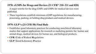 GMP Lecture 1.pptx | Pharmaceutical Industry | Industries
