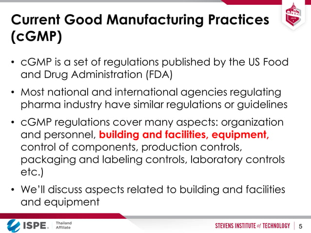 GMP_Pharmaceutical_Facility_Design_Slide.pdf | Pharmaceutical Industry ...
