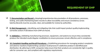 GOOD MANUFACTURING PRACTICES PPT-1.pptx