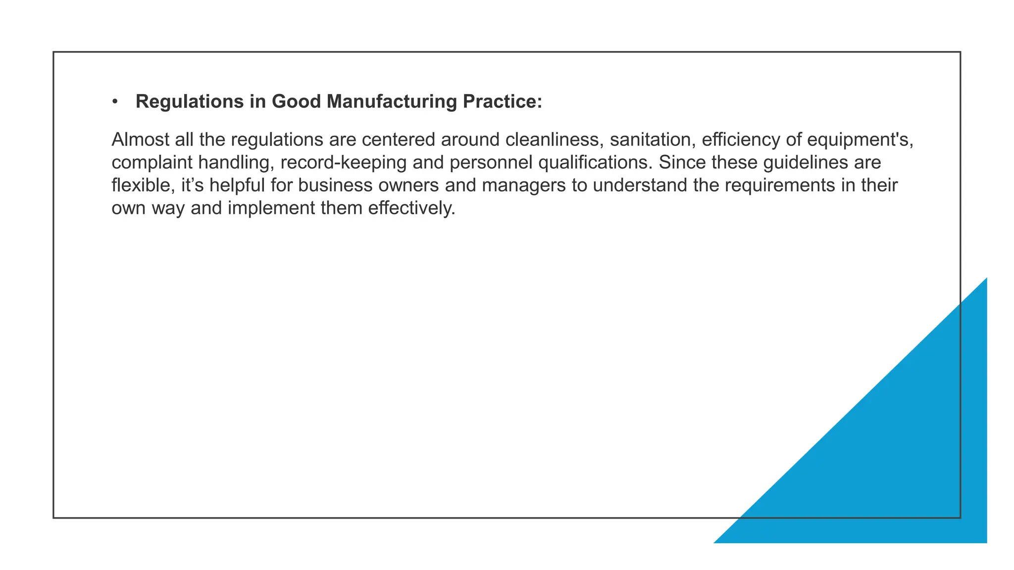 Good manufacturing Practice overview PPT.pptx