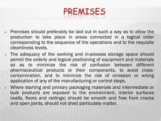 Gmp premises 112070804006 | PPTX