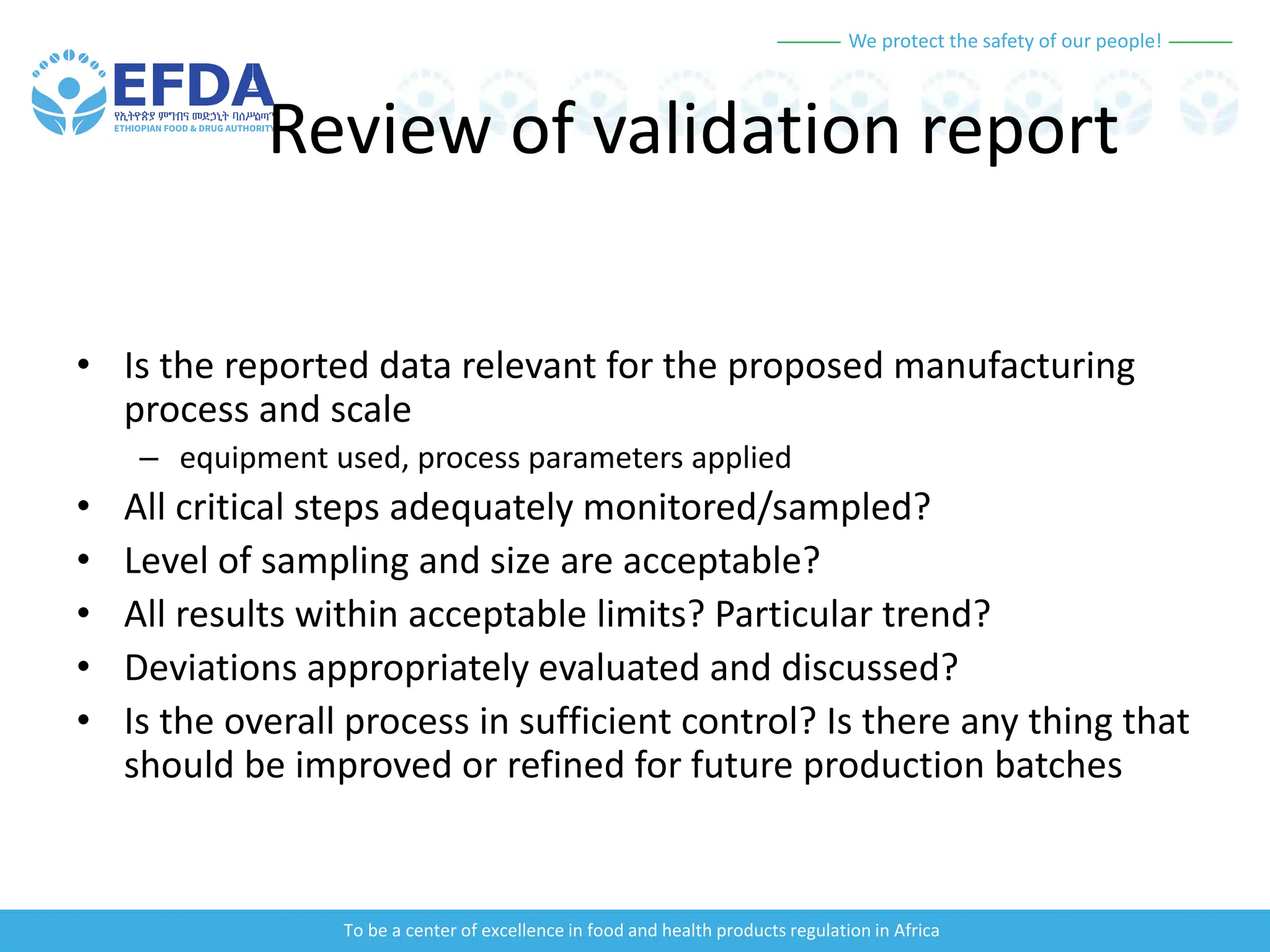 Process Validationpptxprocess Validation And Inspection Method With Example Of Process