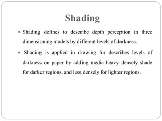 visual realism in geometric modeling | PPT