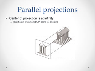 Geometric transformations and projections | PPTX