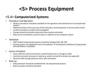 Gmp (q7 ich guide) & Stem cells-based therapy product manufacturing | PPTX