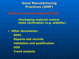 Good Manufacturing Practices For Quality Control | PPT