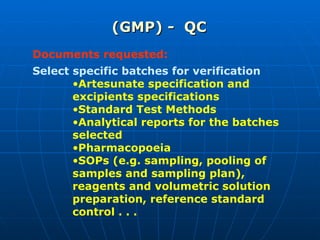 Good Manufacturing Practices For Quality Control | PPT