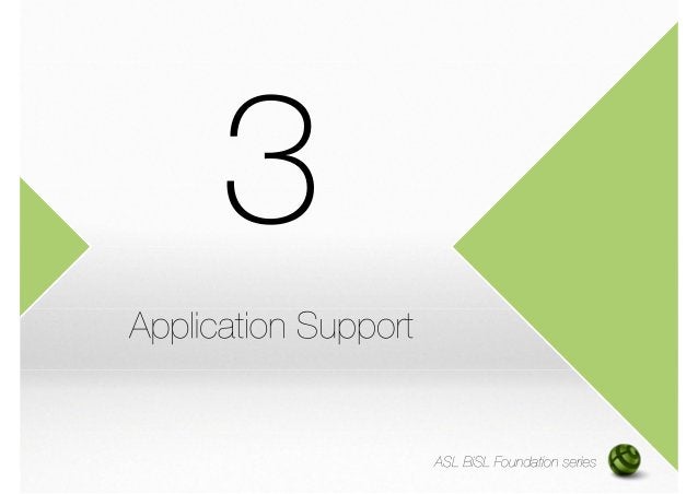 ASL®2 - Application Services Library - Foundation