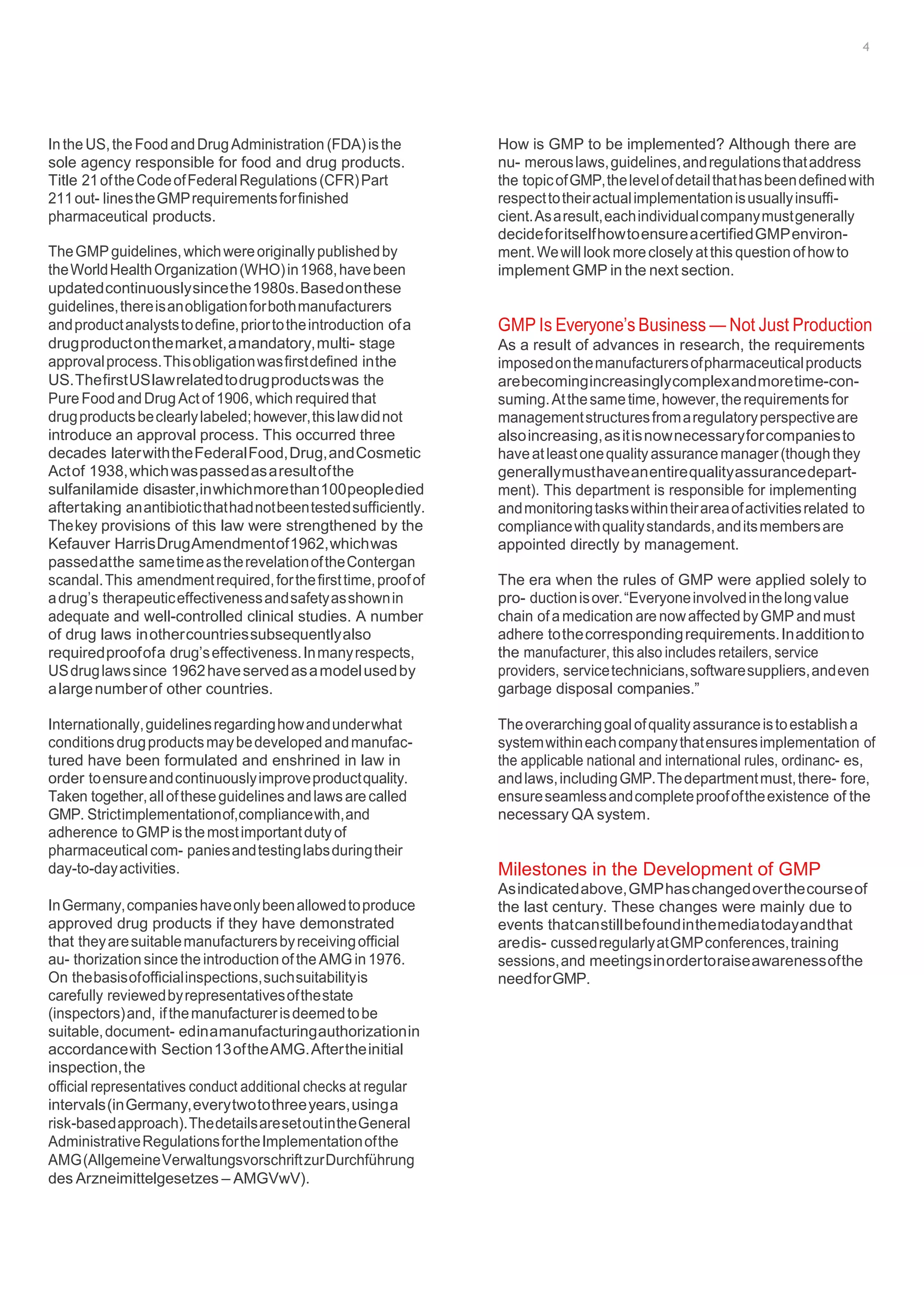 GMP Regulations: A practical Guide for Laboratory and Cleanroom ...