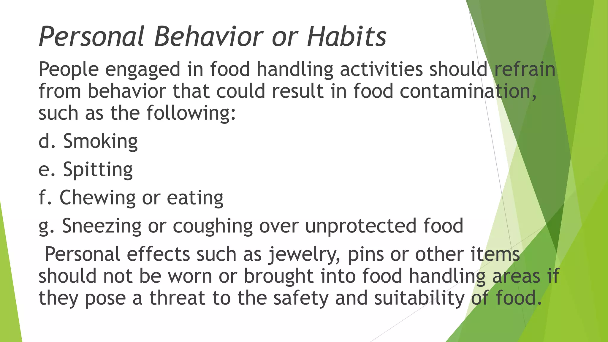 GMP REQUIREMENTS ON PERSONAL HYGIENE.pptx