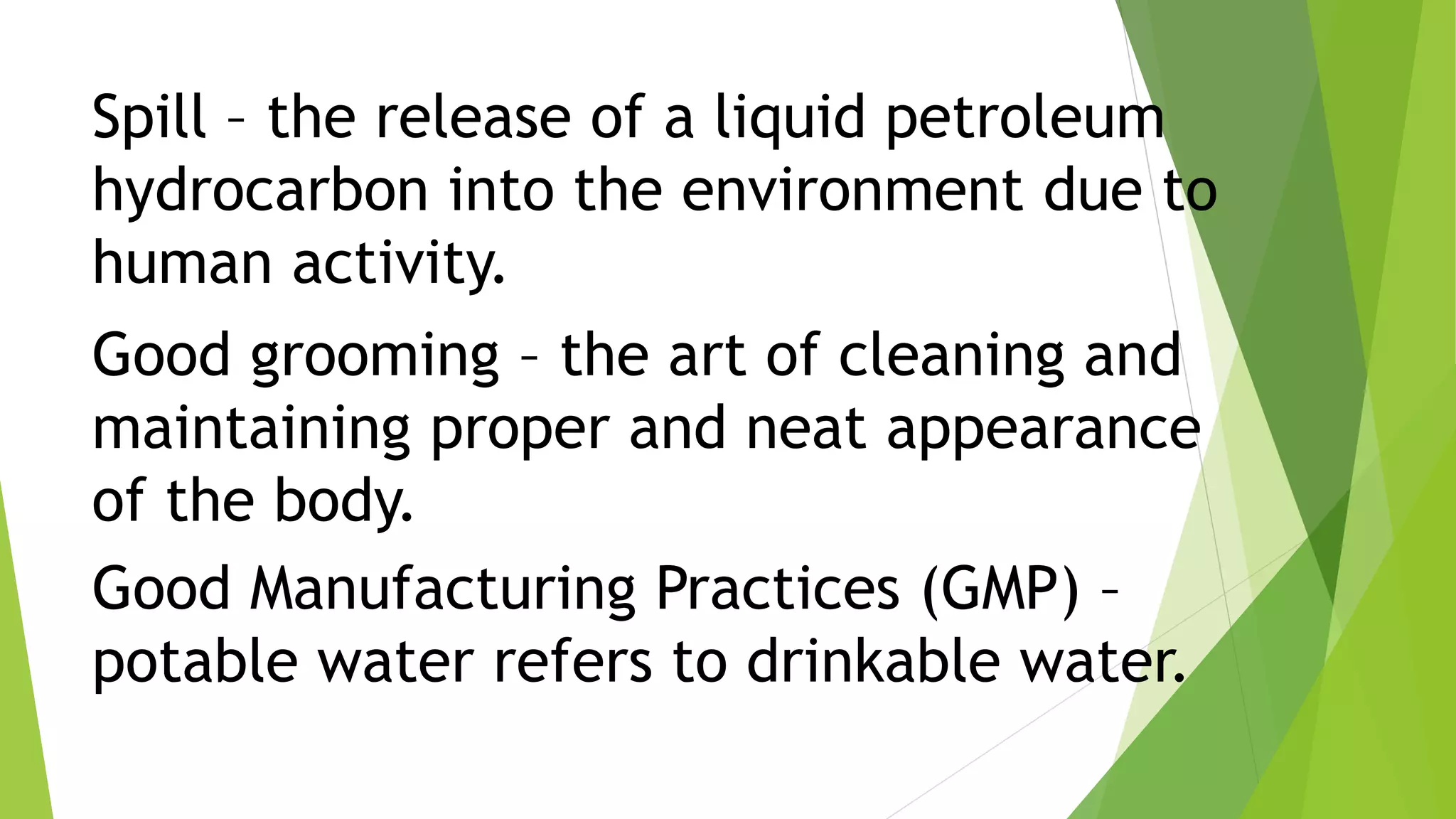 GMP REQUIREMENTS ON PERSONAL HYGIENE.pptx