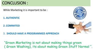 GREEN MARKETING OVERVIEW | PPTX