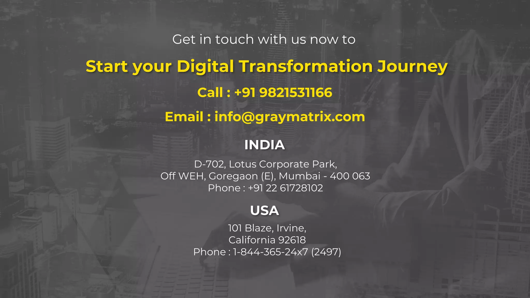 Gray Matrix Solutions Pvt. Ltd | PPT