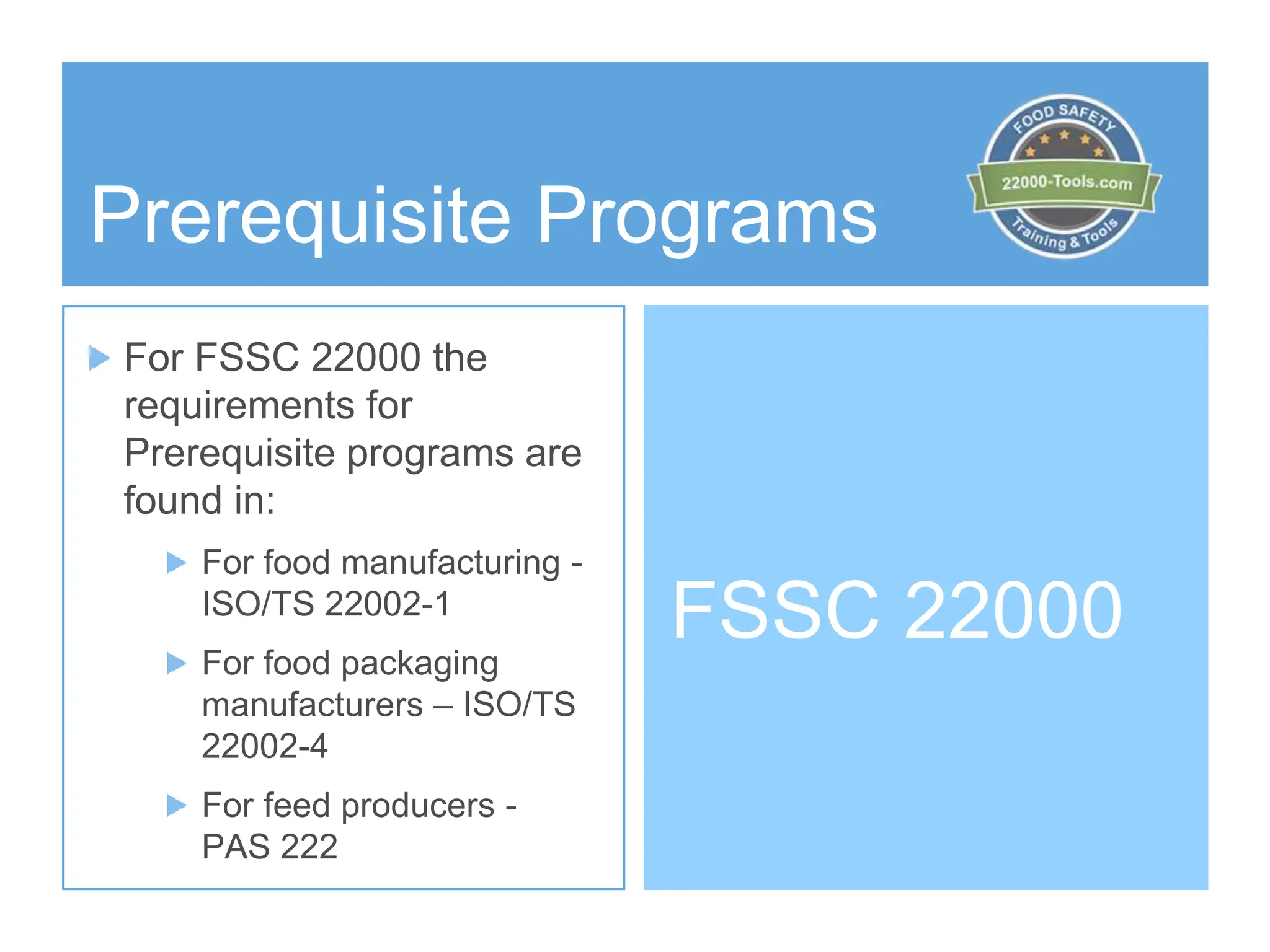 Good manufacturing prac-For-FSSC-SQF-BRC | PPT