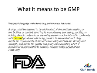 Gmp slide deck for slide share v3 for explainer video | PPTX ...