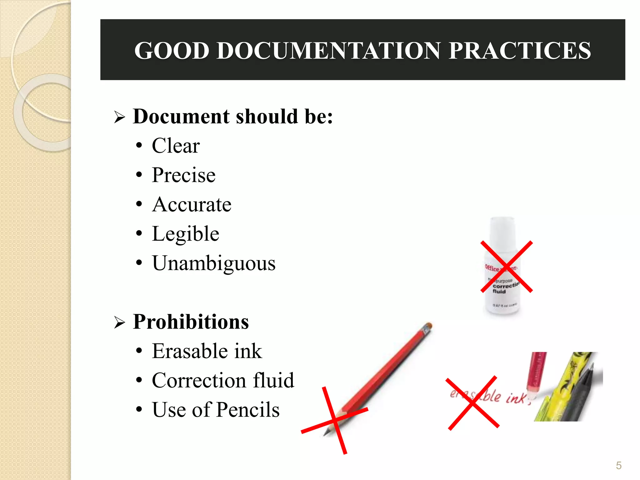 GMP - GOOD DOCUMENTATION PRACTICES | PPTX
