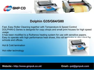Laminating Machines | PPT