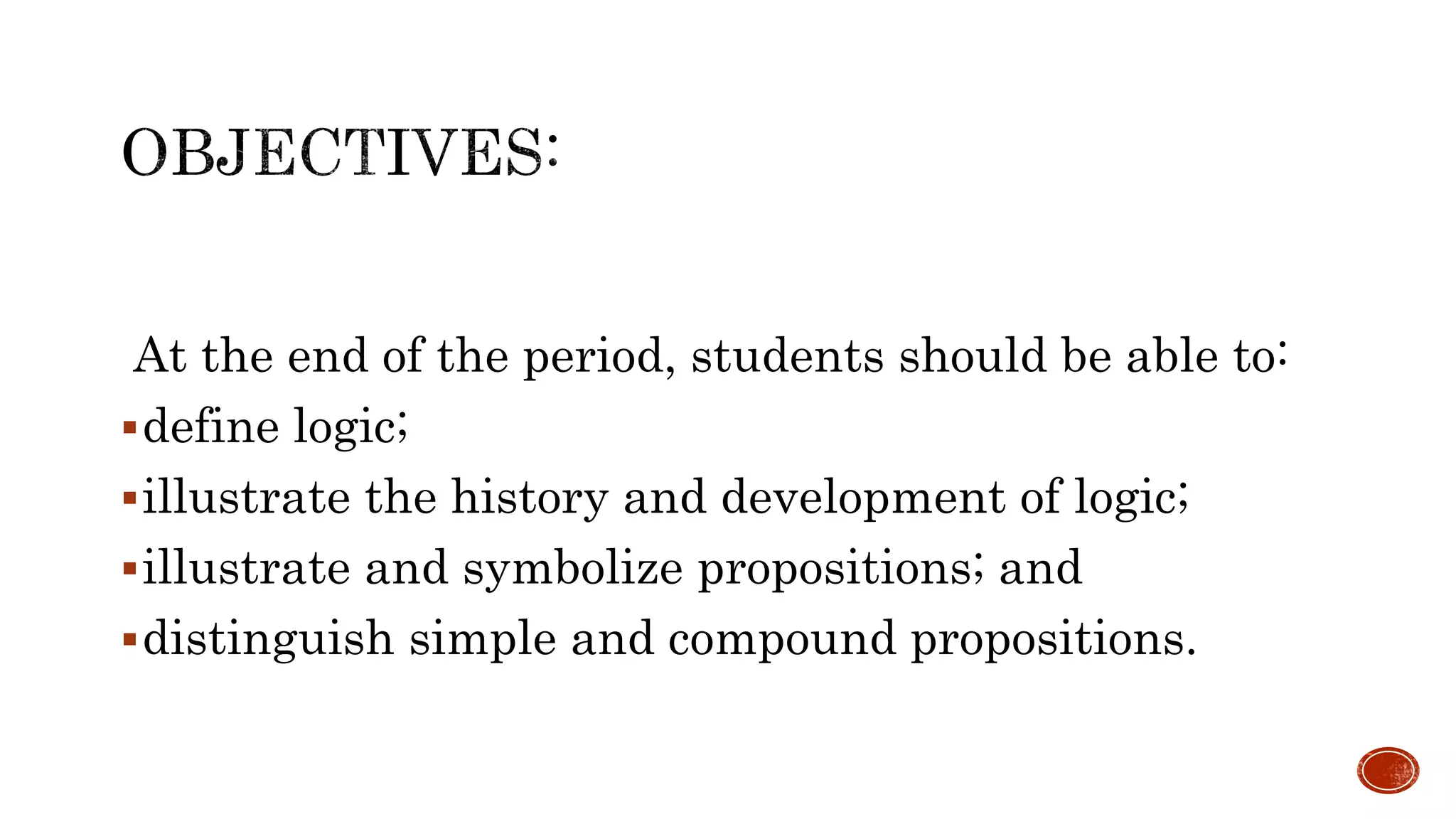 GMQ2L1_The Language of Logic.pptx | Educational Assessment | Education