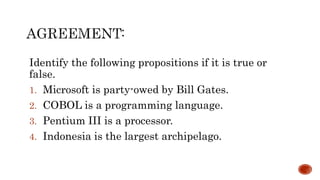 GMQ2L1_The Language of Logic.pptx | Educational Assessment | Education