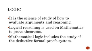 GMQ2L1_The Language of Logic.pptx | Educational Assessment | Education