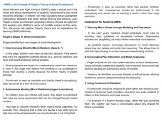 Good manners and right conduct behaviors | PDF