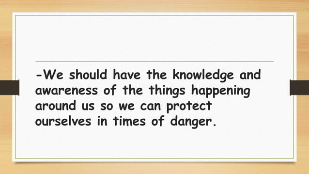 I can protect myself, good manners and right conduct | PPTX