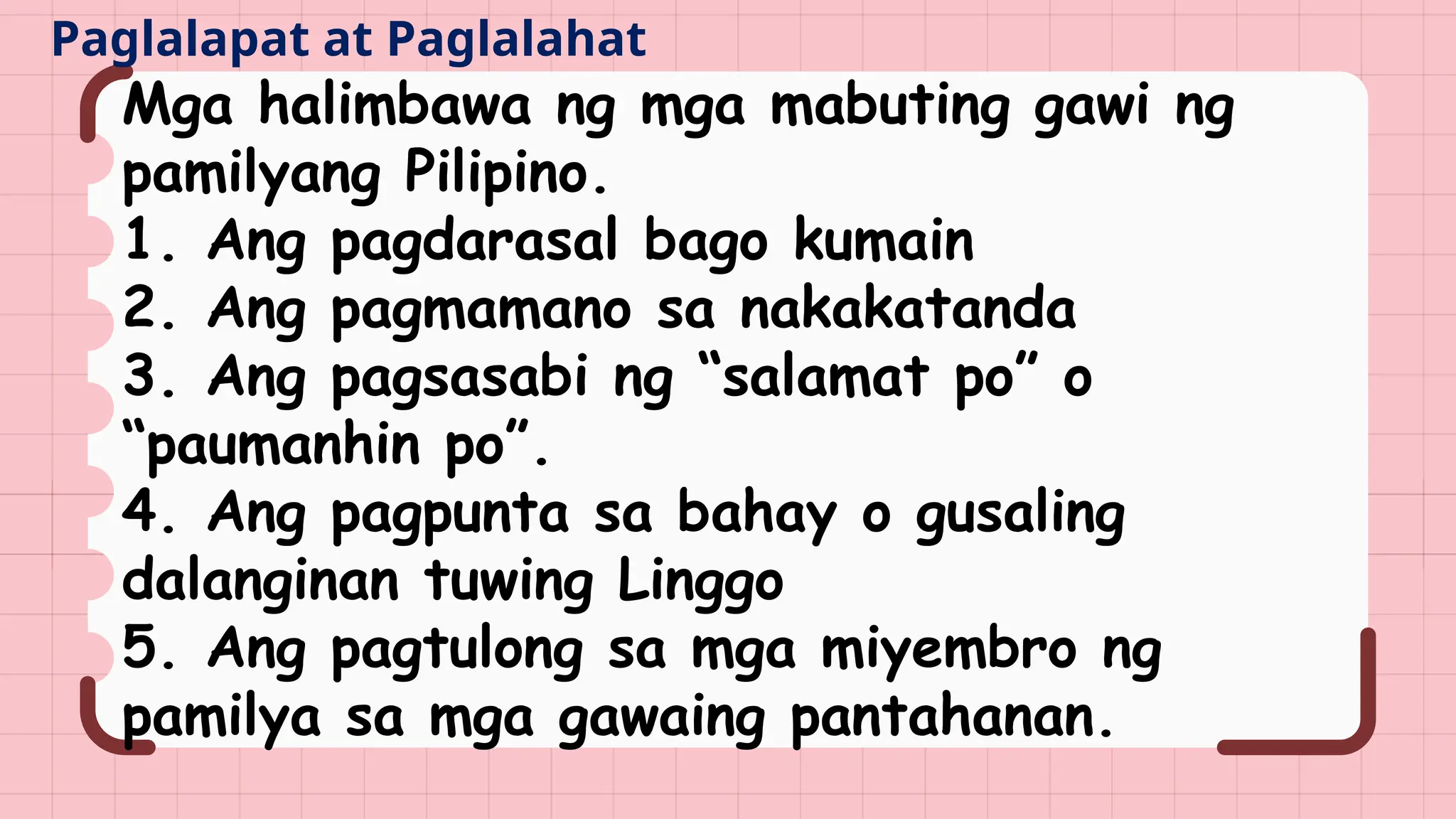 GMRC and Values education Week 7 day 1 ppt | PPTX