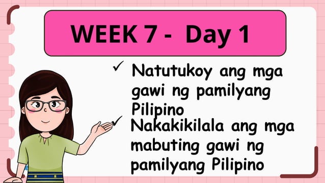 GMRC and Values education Week 7 day 1 ppt | PPTX