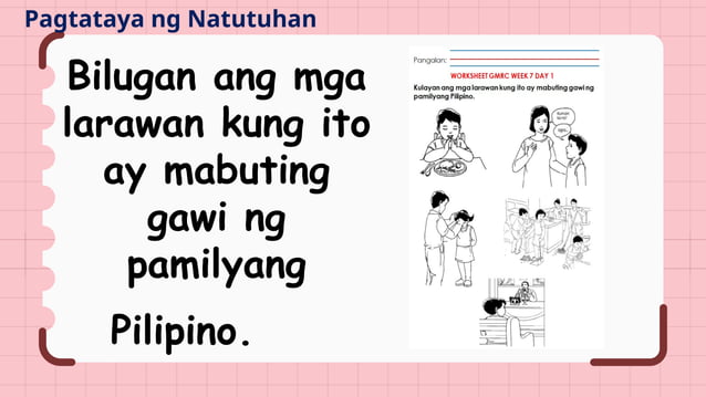 GMRC and Values education Week 7 day 1 ppt | PPTX