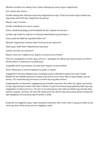 GMRC Roleplay script for GMRC hayts ano to | PDF