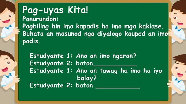 Grade 1 -First quarter GMRC lesson 1 waray | PPTX