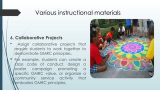 Instructional Materials in Good Manners and Right Conduct (GMRC) | PPTX