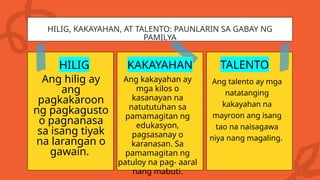 GMRC 4 Quarter 2 week 1- Talento at kakayahan | PPTX