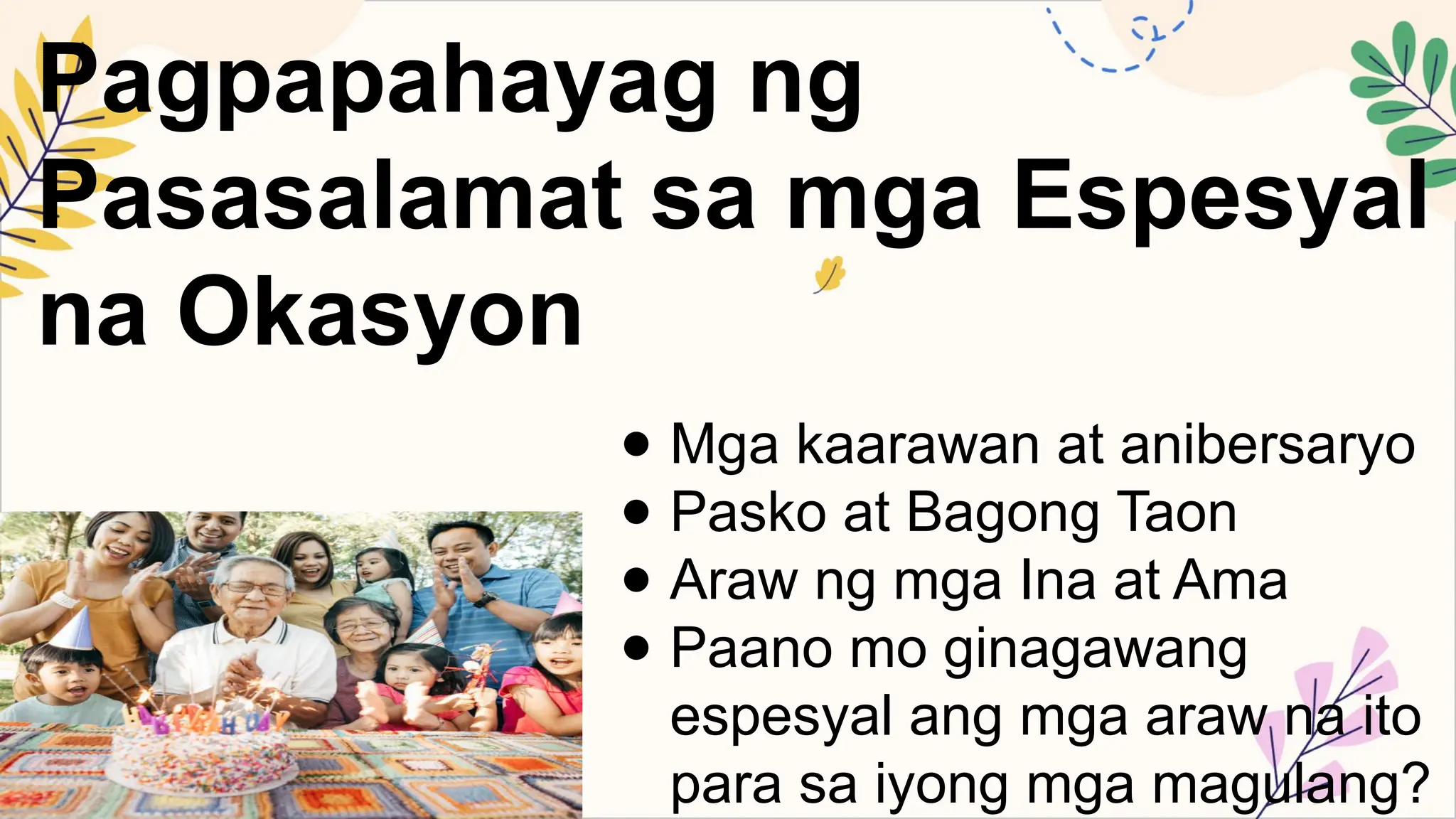 GMRC5 Q2 1A Nakapagpapahayag ng mga sariling paraan ng pagmamahal sa mga magulang .pptx
